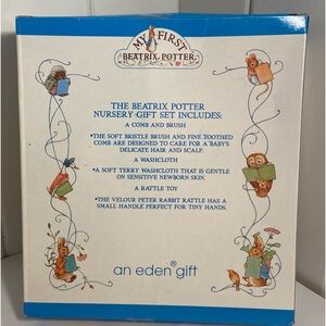 Beatrix Potter | Other | Vintage 9s Beatrix Potter Eden Nursery Gift ...